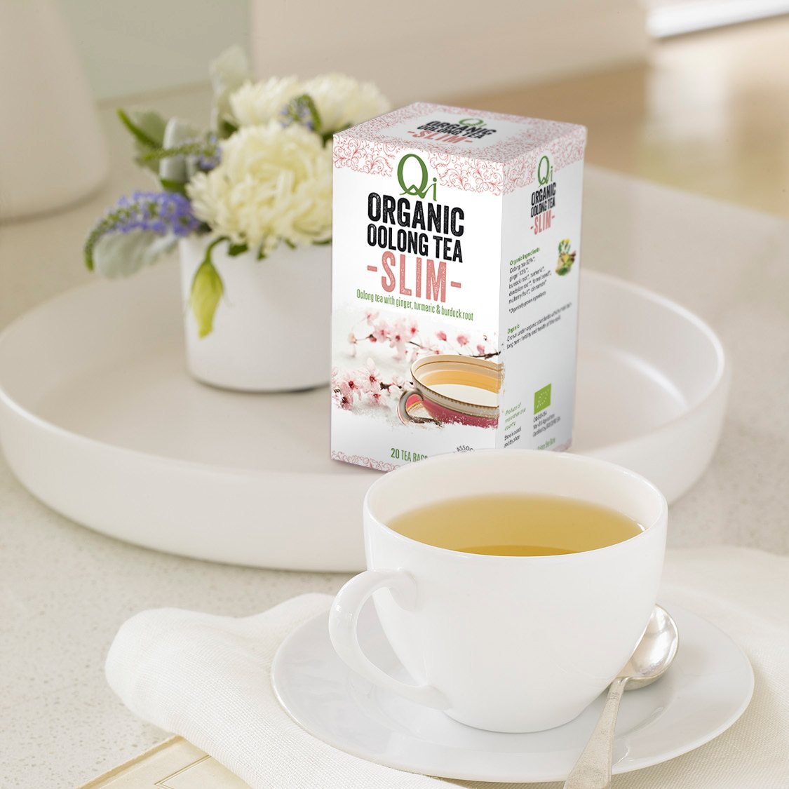 Qi Tea | Organic and Fair Trade green and white teas