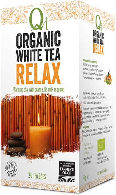White Tea Chai Tea bags - Qi Tea